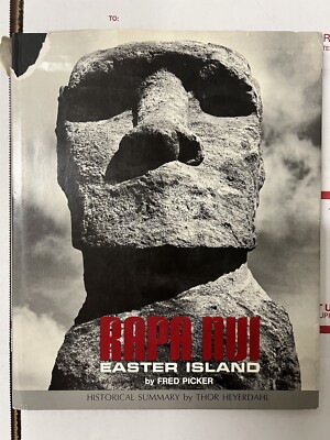 Thor Heyerdahl RAPA NUI Easter Island Fred Picker Paddington MOAI ...