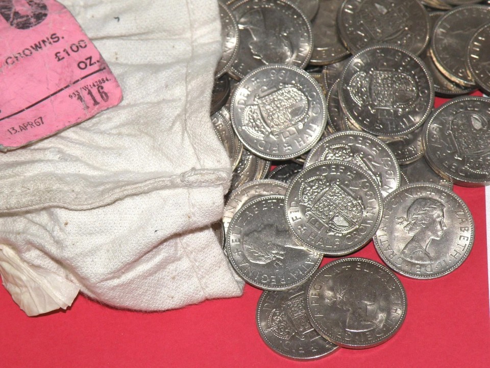 5x UNCIRCULATED HALFCROWN COINS - Coins Straight From Royal Mint Bag ...