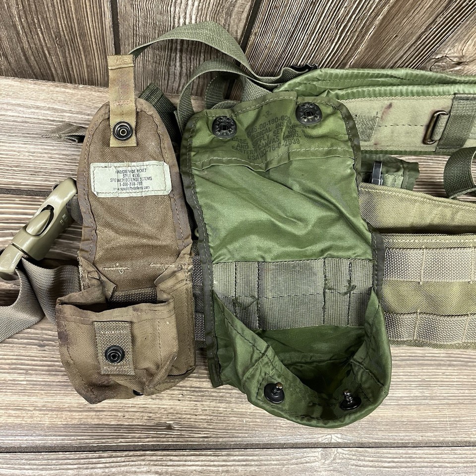 Eagle Industries Padded War Belt 32 + Suspenders Military LCE Tactical ...