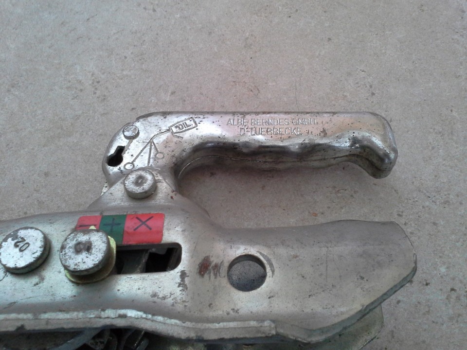 ALBE Berndes Trailer Coupling Hitch Head Pressed Steel 50mm S100 ...