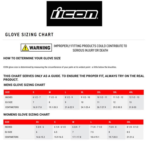 ICON Pursuit Classic Motorcycle Mens Gloves Leather Short Cuff Knuckle ...