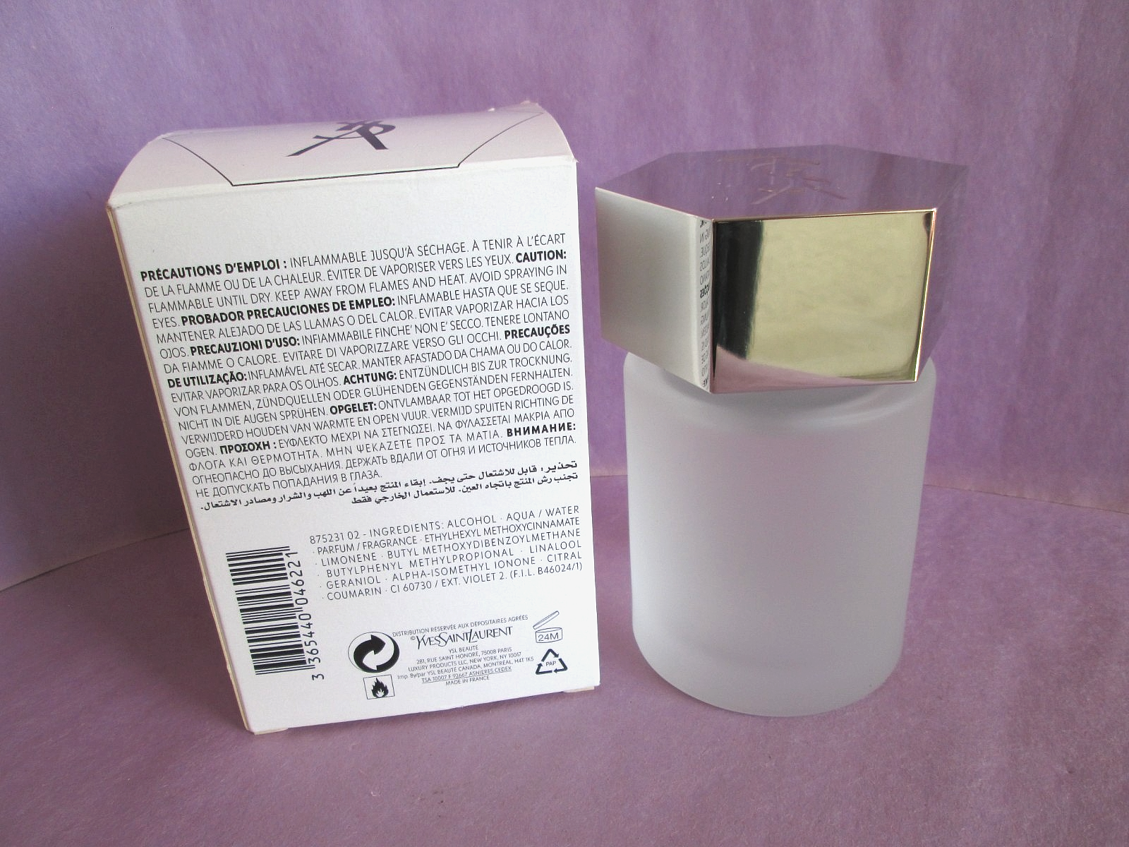 YSL L' Homme Cologne Gingembre Vintage Eau de Toilette Spray 100 ml 3.3 ...