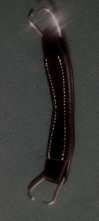 Replacement Singer Featherweight 221 Case Handle-REAL LEATHER-NEW-BLACK ...