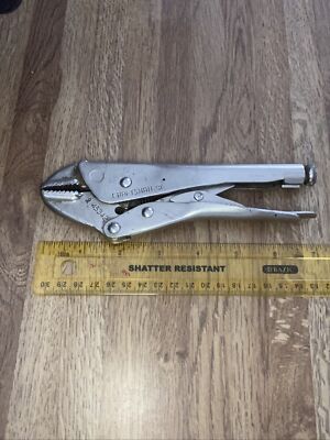 Vintage Craftsman 9-45342 Vise Grip Adj 7" Straight Jaw Locking Pliers ...
