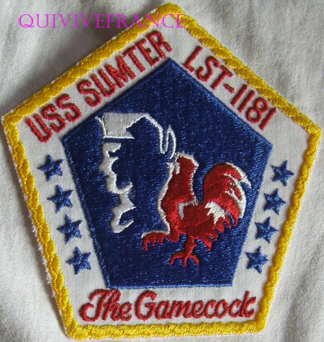 PUS944 - USNAVY USS SUMTER LST-1181 THE GAMECOCK PATCH | eBay