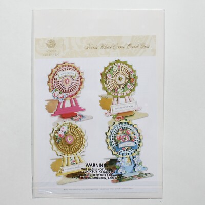 Anna Griffin Ferris Wheel Easel Card Dies AG1438 NIP Metal Cutting ...