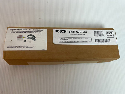 BOSCH Dishwasher Power Cord with Junction Box SMZPCJB1UC | eBay