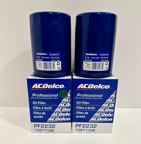 NEW GENUINE GM ACDelco Duramax Diesel Engine Oil Filter PF2232 PF2232F ...