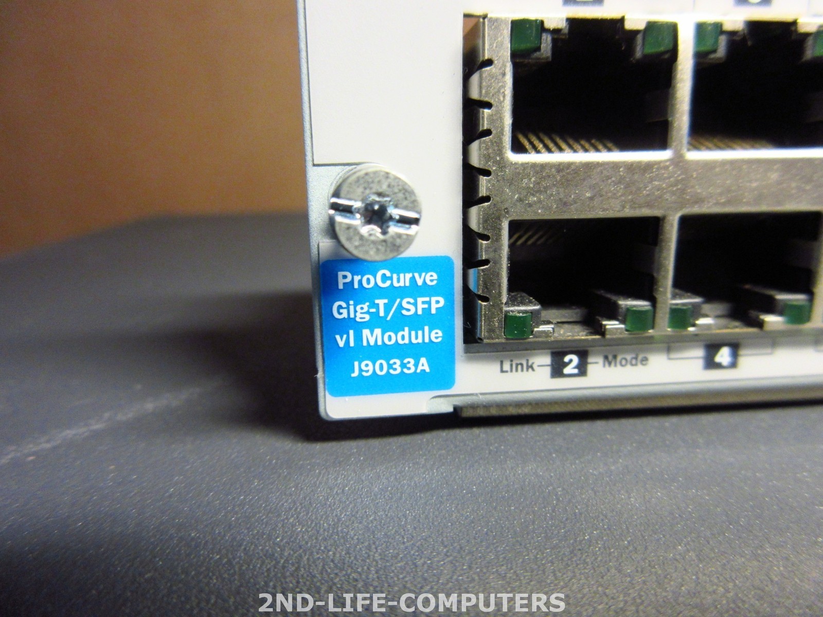 HP J9033A 20-port Gig-T / 4-port SFP vl Switch Module PULL FROM HP ...