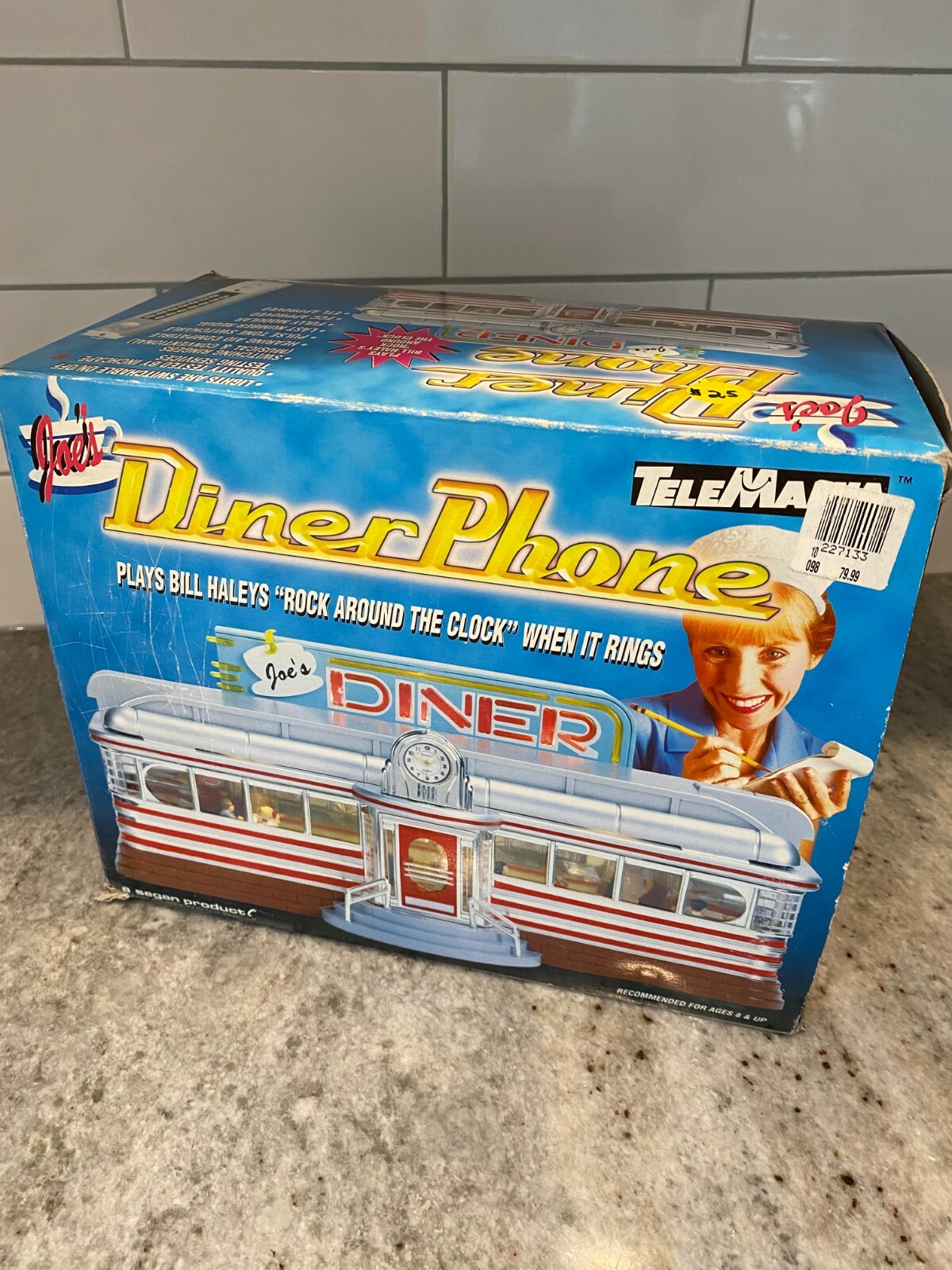 BRAND NEW IN ORIGINAL BOX 1998 Telemania Joes Diner Phone Vintage ...