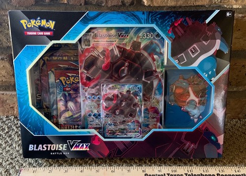 NIB POKEMON BLASTOISE VMAX Premium Collection BOX Card Game - Sealed ...