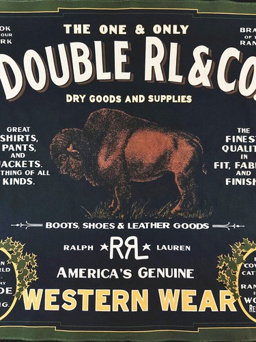 Double RL RRL Vintage Inspired Print Bandanna Scarf | eBay