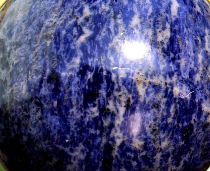 95MM Blue Sodalite Sphere Healing Crystal Chakra Balance Energy ...