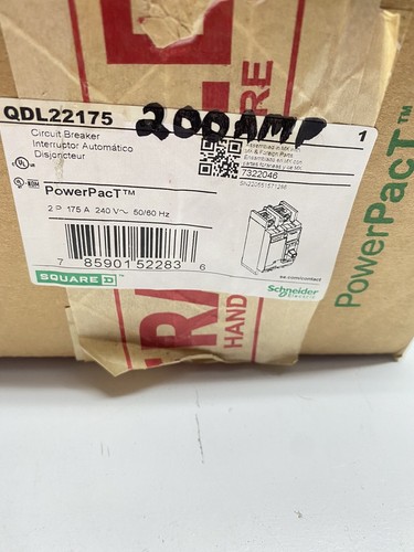 NEW Square D QDL2200 2 Phase 200 Amp 240V 25kA PowerPact Q Circuit ...