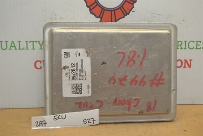 2017-2018 Chevrolet Cruze Engine Control Unit ECU 12692812 Module 527 ...