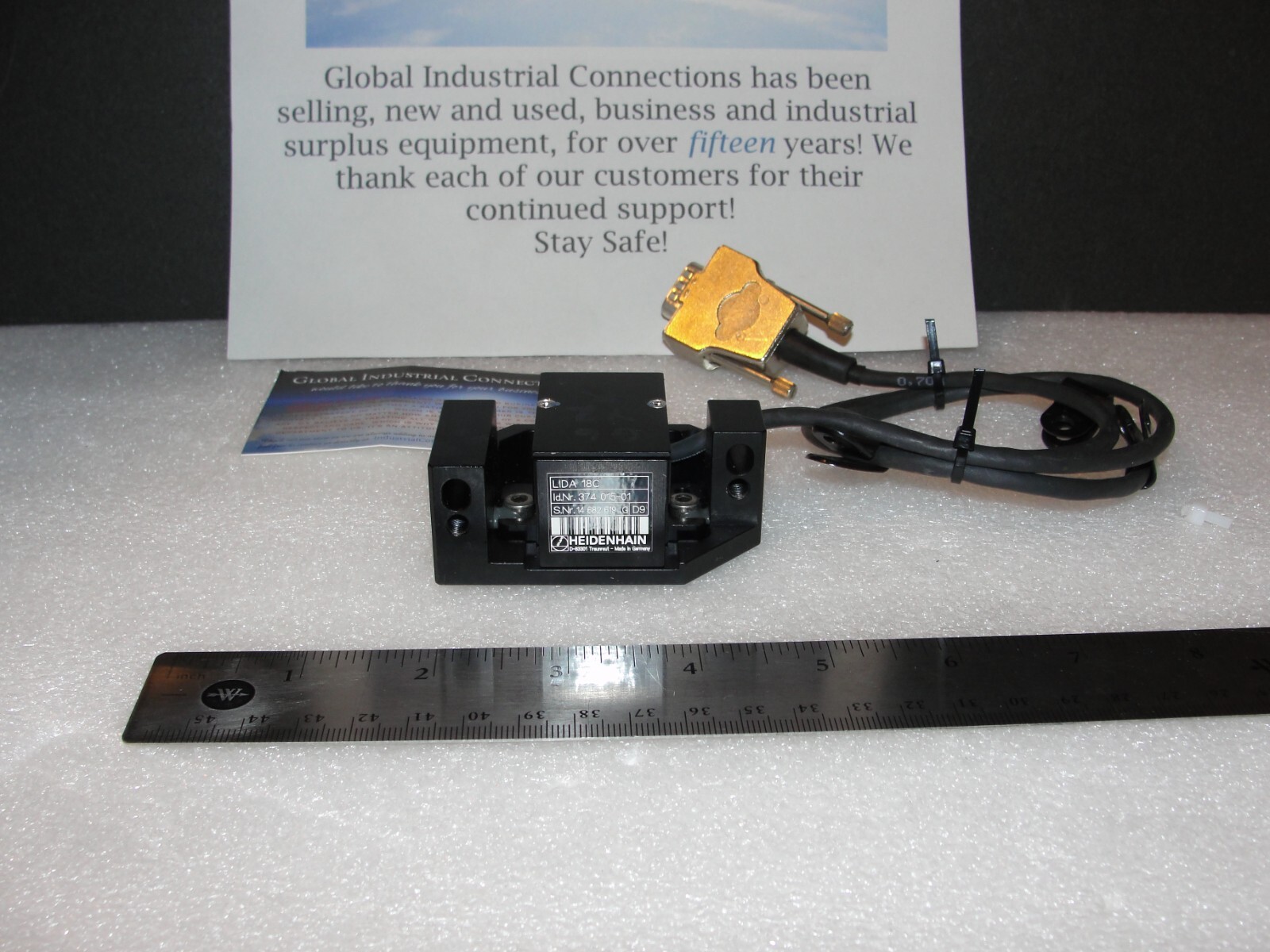 HEIDENHAIN Lida 18c 374 015-01 Linear Encoder for sale online | eBay