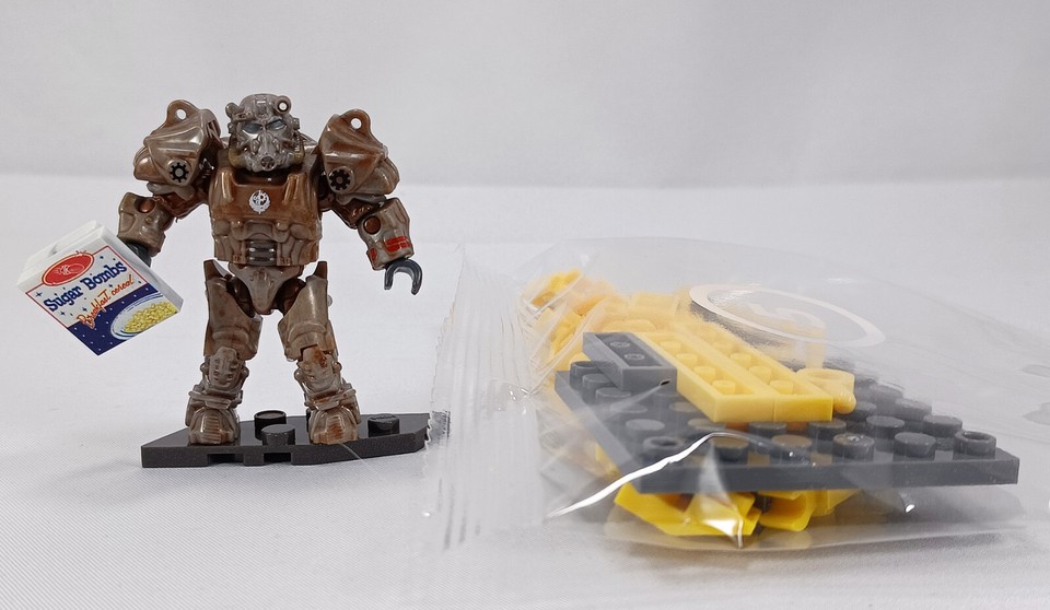 Mega Construx Fallout T-60 Power Armor Micro Mini Figure YOUR CHOICE W ...