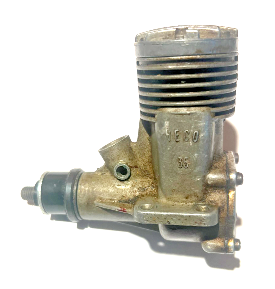 CLASSIC VINTAGE VECO 35 MODEL AIRPLANE ENGINE - TURNS FREELY - WITH COMPRESSION | eBay
