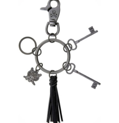 Disney Keychain Pirates Of The Caribbean Jailer Key Ring Skeleton ...