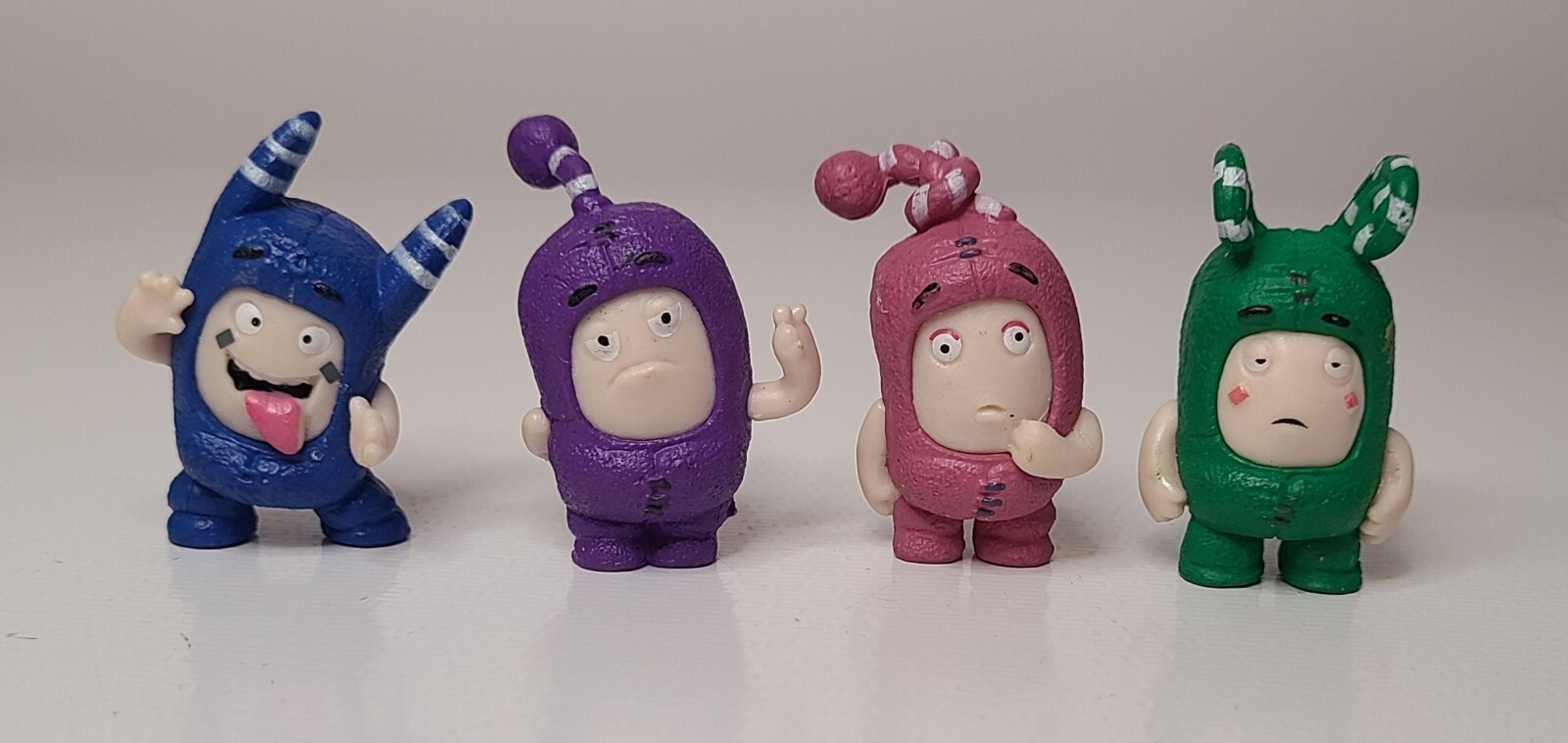 Oddbods Cartoon Game Doll Action Figure Set Of 4 | eBay