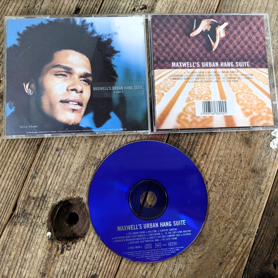 Maxwell CD Album Bundle: Urban Hang Suite / Now ~ Funk / Neo Soul ...