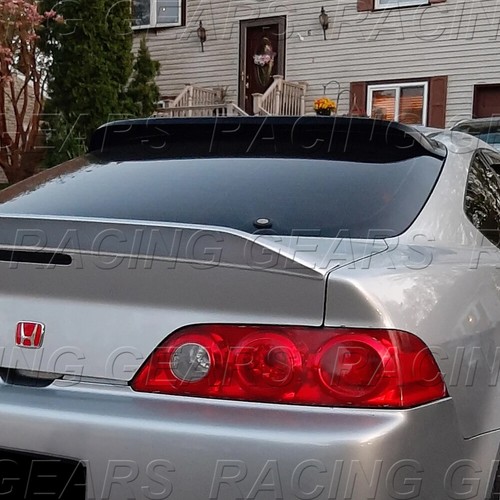FOR ACURA RSX DC5 TYPE-S BLACK ABS PLASTIC REAR WINDOW ROOF VISOR ...