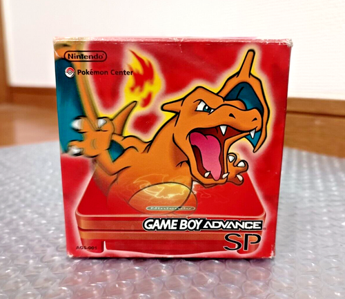 Gameboy Advance SP Charizard Pokemon Center GBA SP *COMPLETE FOR ...