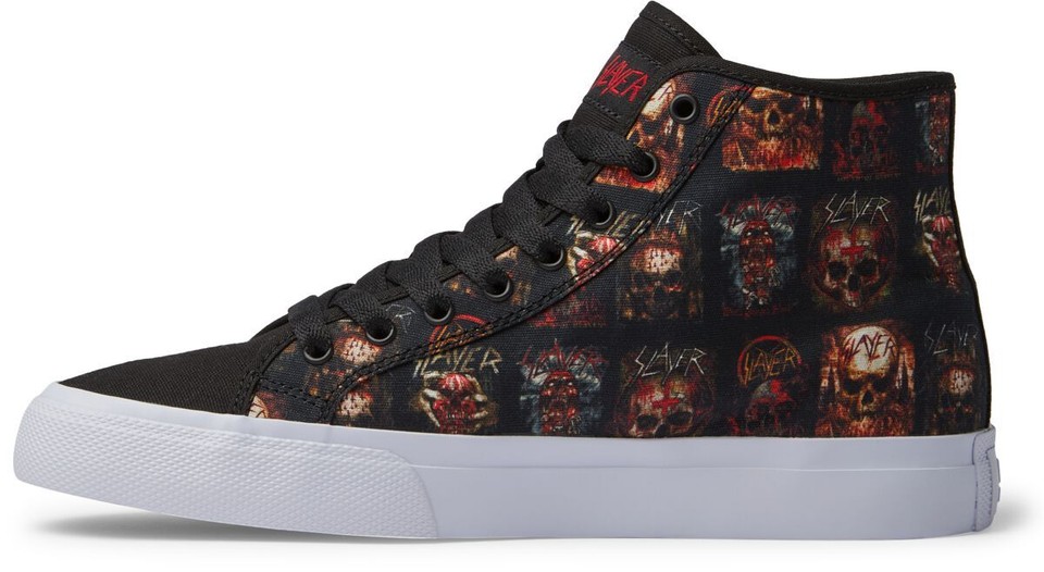 DC Shoes Slayer Manual High-top Sneakers High Thrash Metal Band | eBay