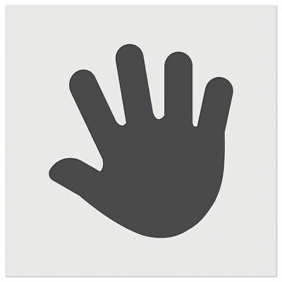 Handprint Solid Wall Cookie DIY Craft Reusable Stencil | eBay