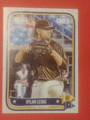 Dylan Lesko 2024 Onyx Vintage Base Series Baseball | eBay