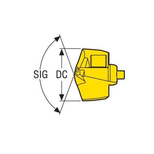 Seco Crownloc™ Plus Crown M - Geometry 14.8 x 0.148mm SD400-14.80-M ...