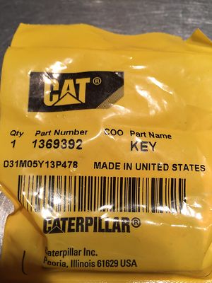 1369392 CAT Square Key Caterpillar 1369392 | eBay