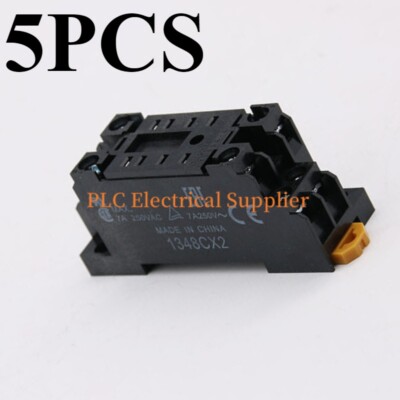 PYF08AE 5PCS New Omron PYF08A-E 8-PIN for MY2NJ H3Y-2 Relay Socket Fast ...