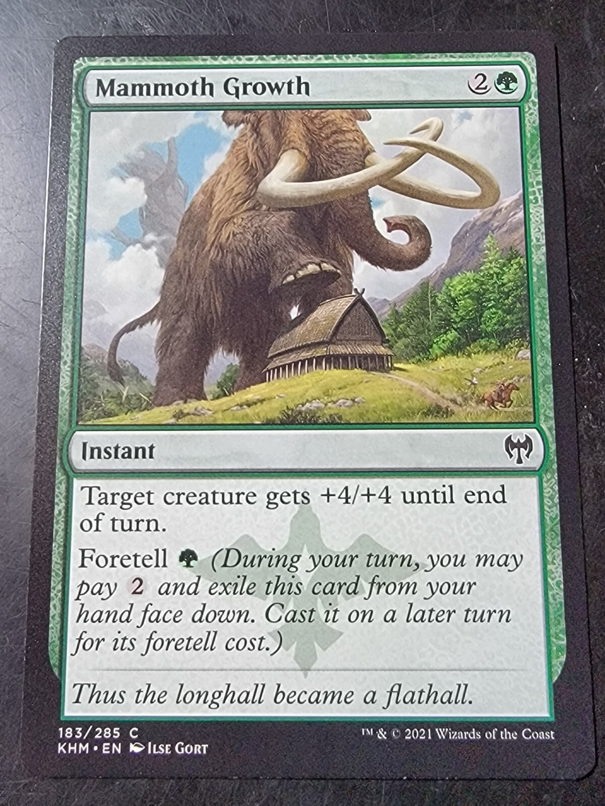 Mammoth Growth 183/285 C Magic The Gathering MTG | eBay