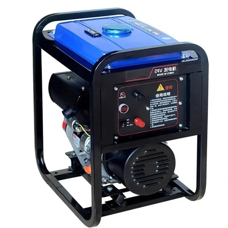 6 KW 24V DC Generator 24V Diesel Generator Diesel Generator 24V Battery ...