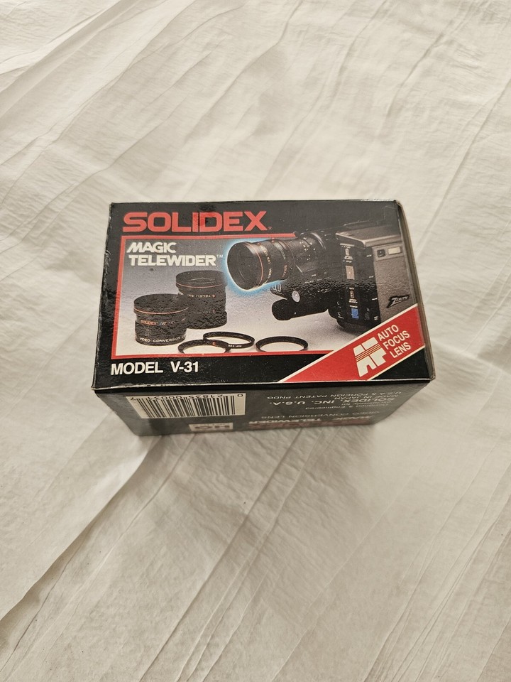 Solidex Magic Telewider Video Conversion Lens Model V-31 | eBay