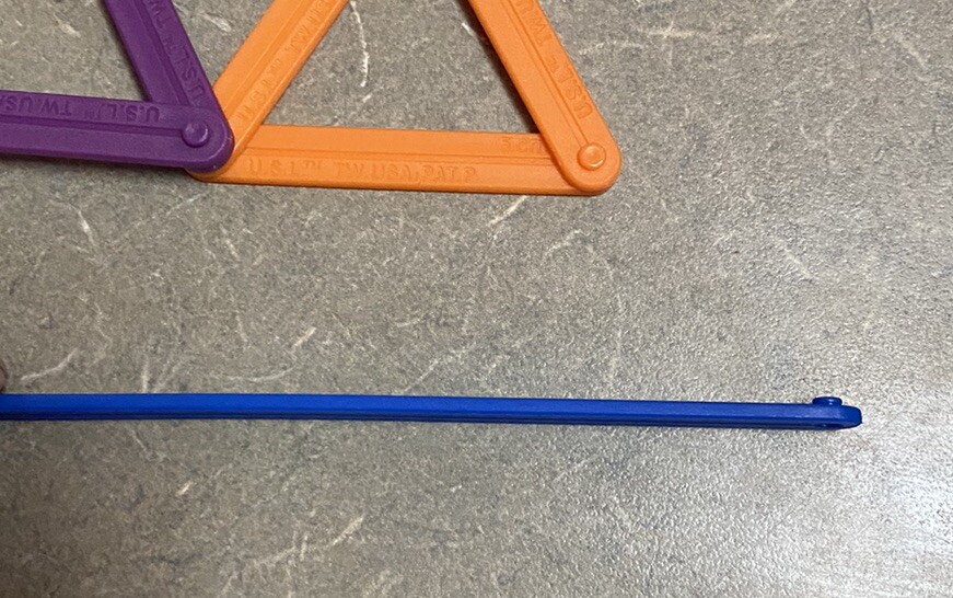 Bag Of Educational Building Geo Sticks Over a pound various pieces . | eBay