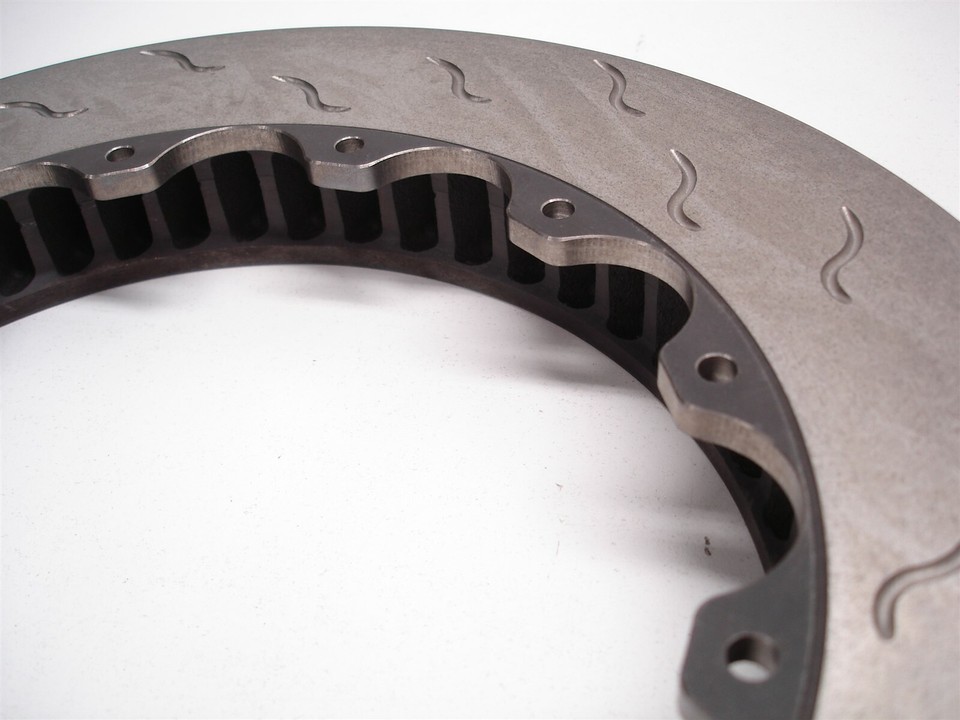 2 NEW NASCAR ALCON RAYBESTOS PR2008 R/L FRONT DISC BRAKE ROTORS 40mm X ...