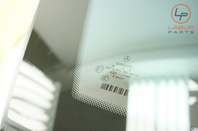 G125 - W221 MERCEDES 07-13 S Class Rear Windshield Back Window Glass ...