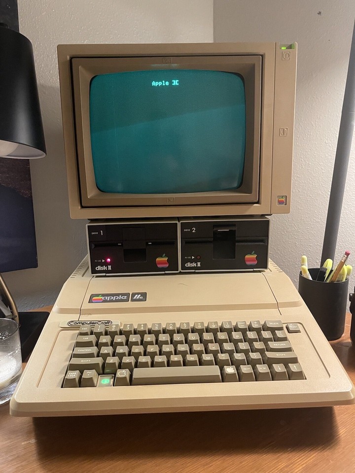 apple lle Computer - A2S2064+A2M2010+A2M0003(x2) - 1983 2e, ][e, iie ...