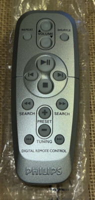 PHILIPS RC19414002/01 Cd Boombox REMOTE CONTROL AZ1325 AZ1325/17 AZ1325 ...