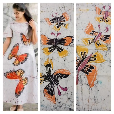 sri lankan 100% cotton bathik women long free style frock | eBay