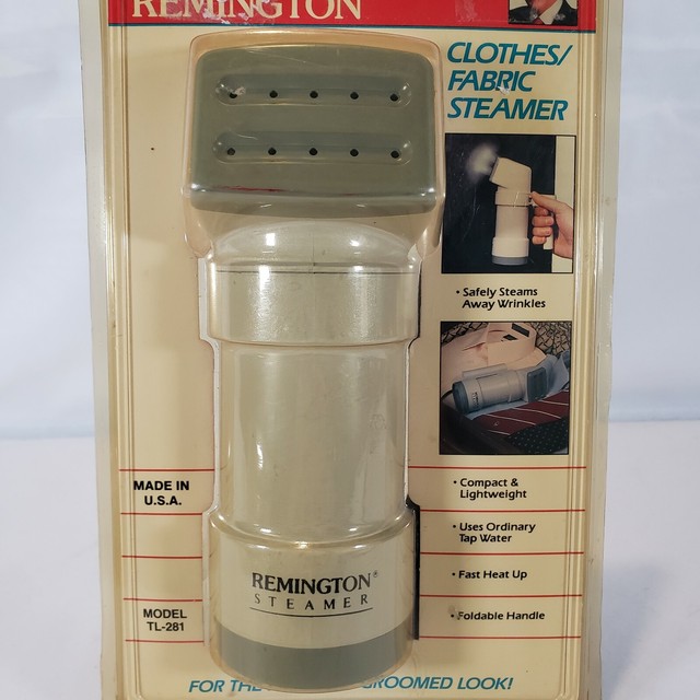 Remington Clothes Garment Clothing Fabric Steamer Travel Compact Handle ...