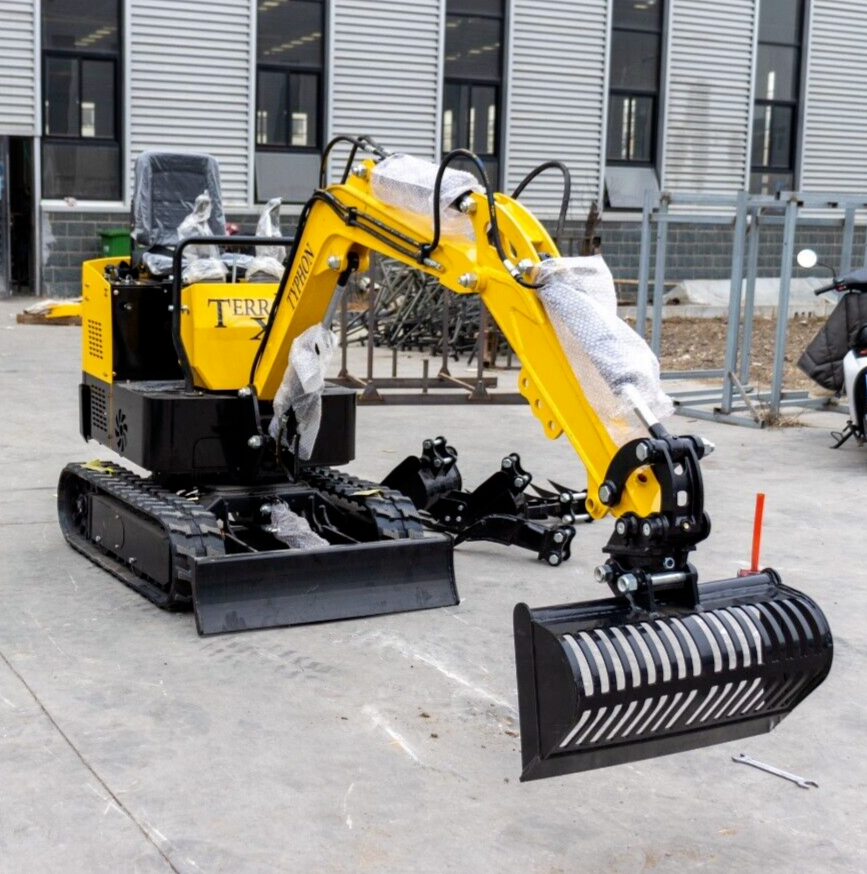 Screening Skeleton Bucket 600mm: Attachment for TYPHON Mini Excavators ...