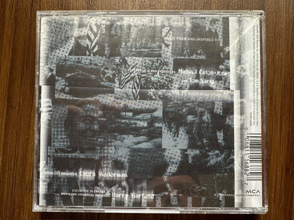 The Jackal Music From & Inspired by the Film CD OST Soundtrack CIB ...