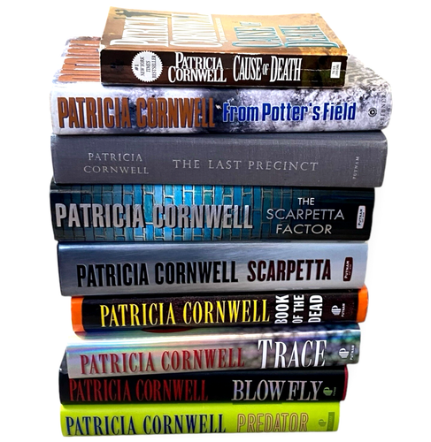 Patricia Cornwell Lot of 9 Books Detective Kay Scarpetta Trace Blow Fly ...