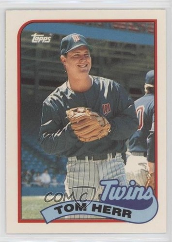 1989 Topps Collector's Edition (Tiffany) Tom Herr #709 | eBay