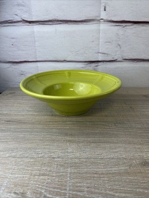 Fiestaware Retired Lemongrass Signature Serving Bowl 10" | eBay