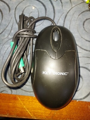 KEY TRONIC P/N:2MOUSEP2L BLACK WIRED MOUSE, PS/2, | eBay