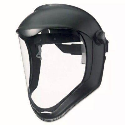 UVEX by Honeywell Bionic Face Shield with Clear Polycarbonate Visor ...